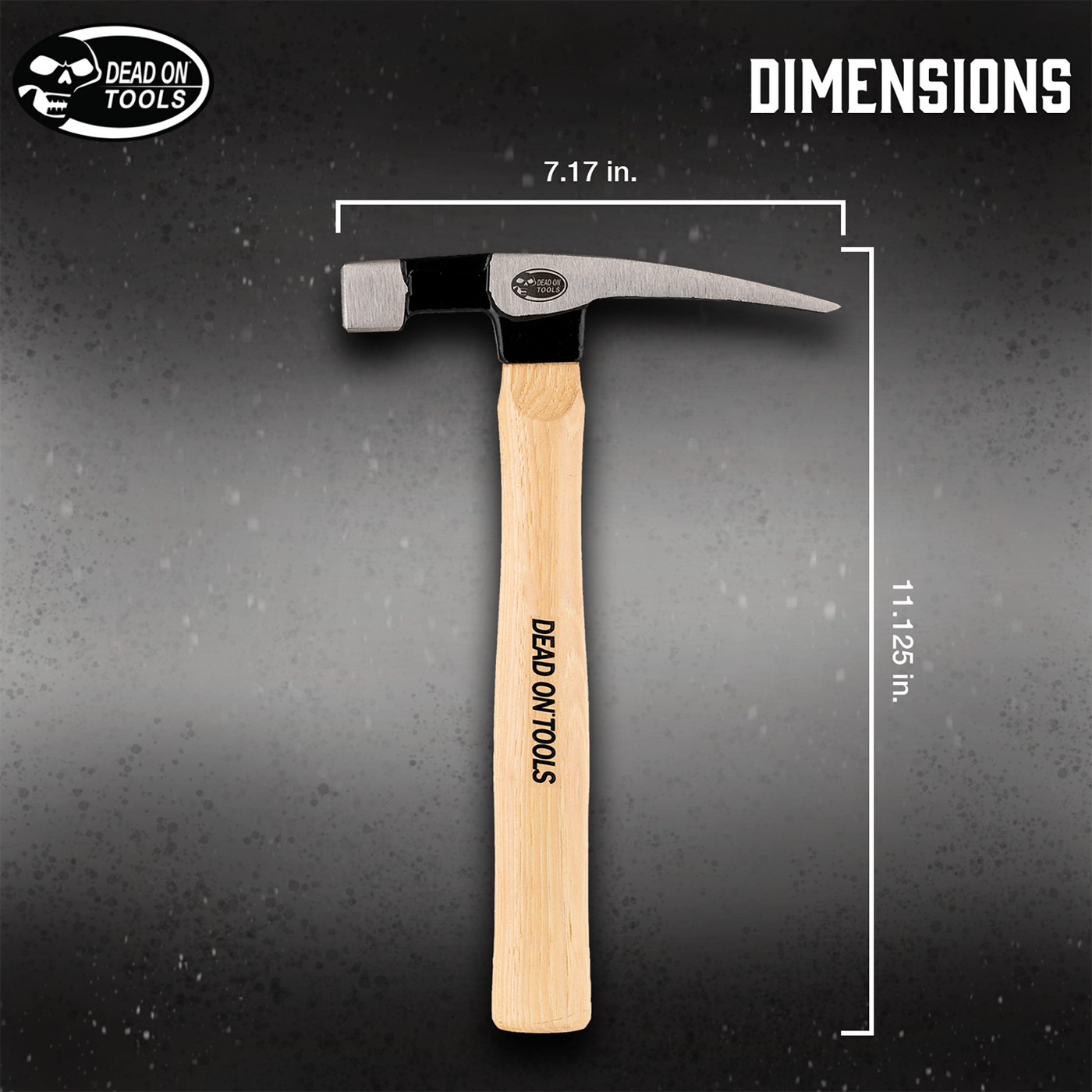 16 oz. Smooth Square Head Bricklayer Hammer