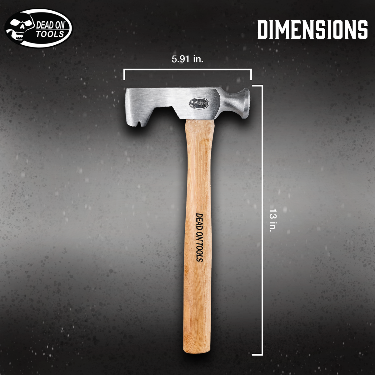 12 oz. Milled Face Drywall Hatchet