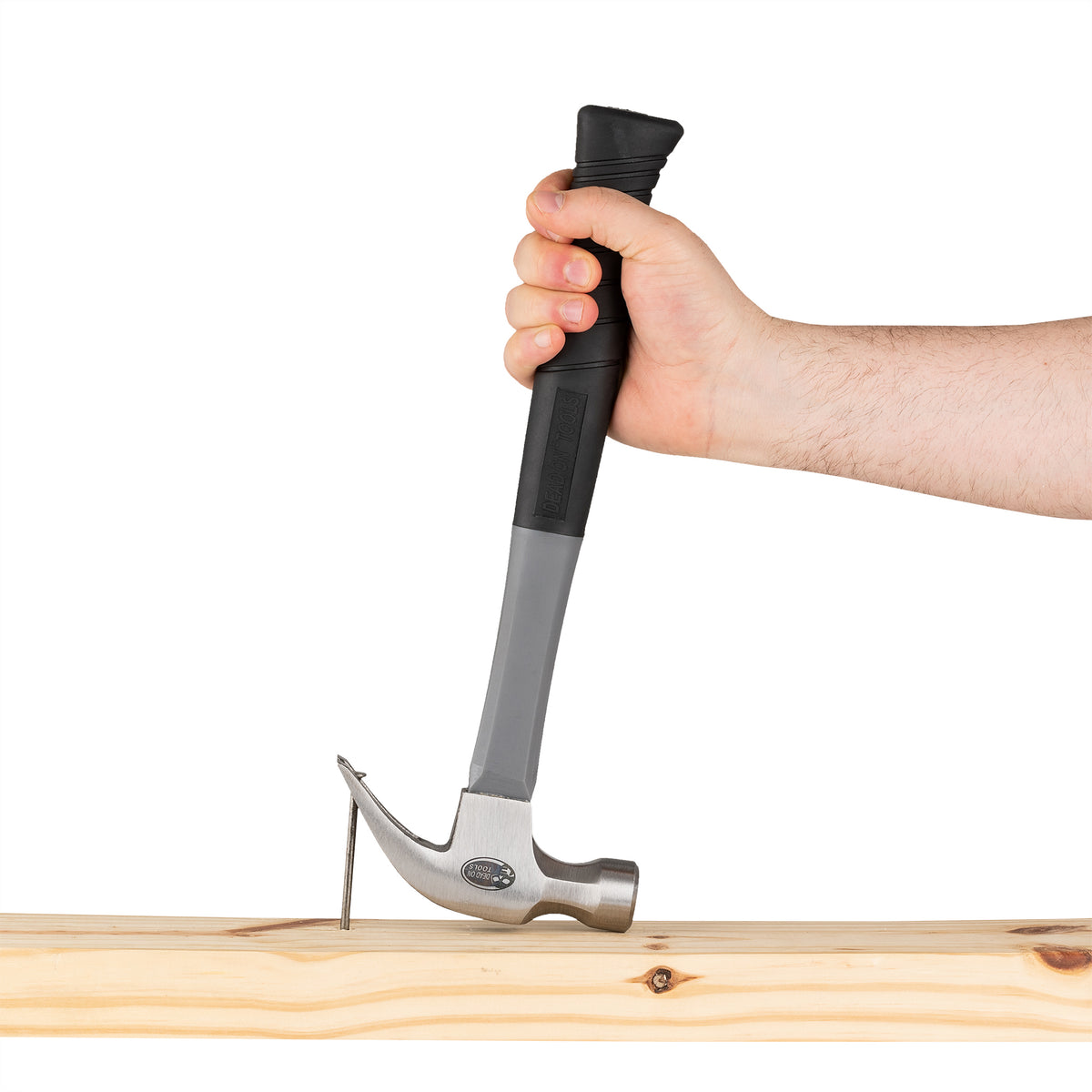 16 oz. Smooth Face Fiberglass Hammer - Curved Claw